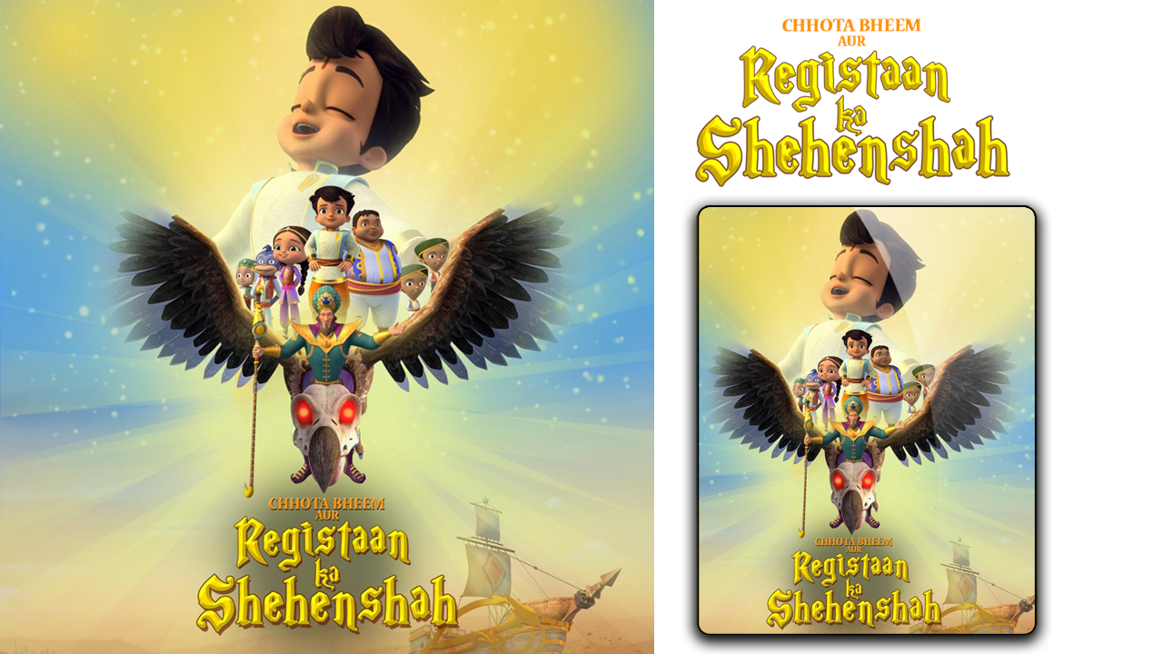 Chhota Bheem Adventure Of Persia Box Style by rajeshinfy on DeviantArt