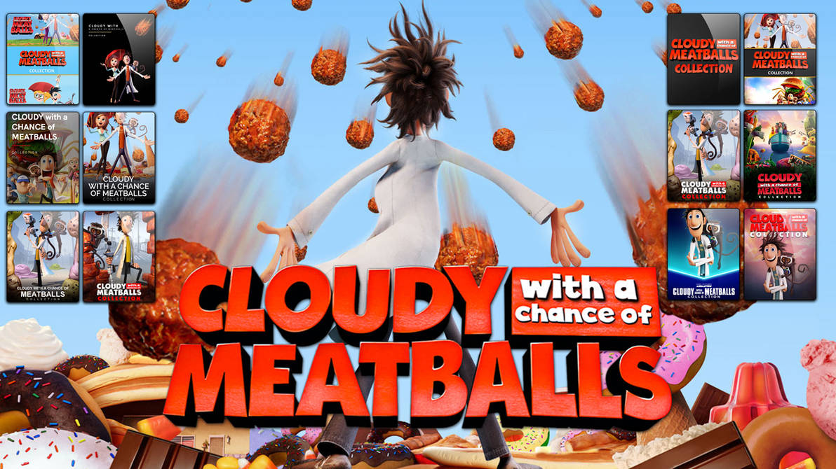 Cloudy With A Chance Of Meatballs Series Box Style by rajeshinfy on ...
