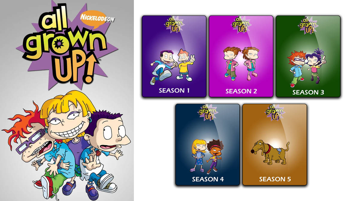 Rugrats All Grown Up Season Box Style by rajeshinfy on DeviantArt