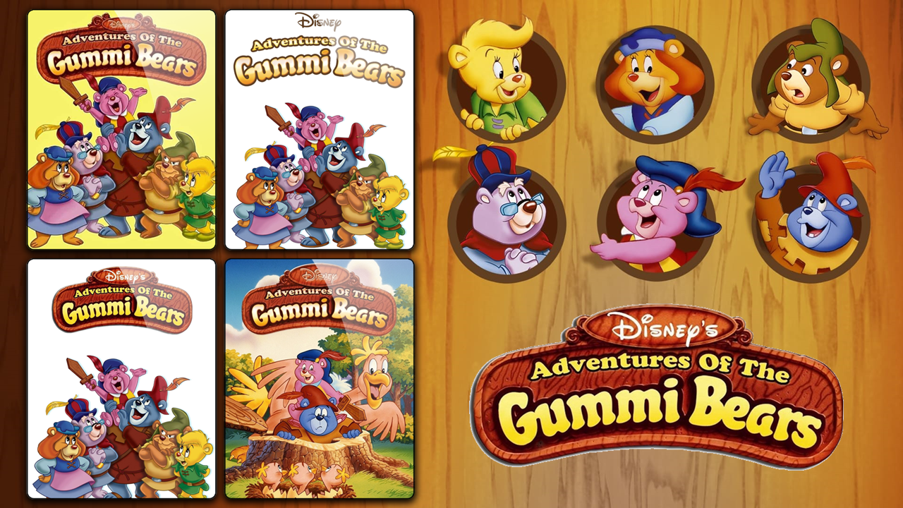 Adventures Of The Gummi Bears Box Style by rajeshinfy on DeviantArt