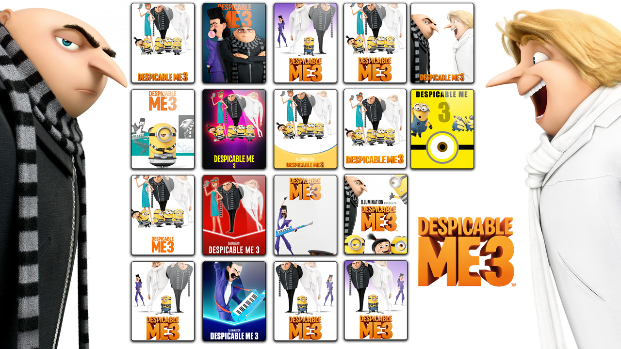Despicable Me 3 Box Style by rajeshinfy on DeviantArt