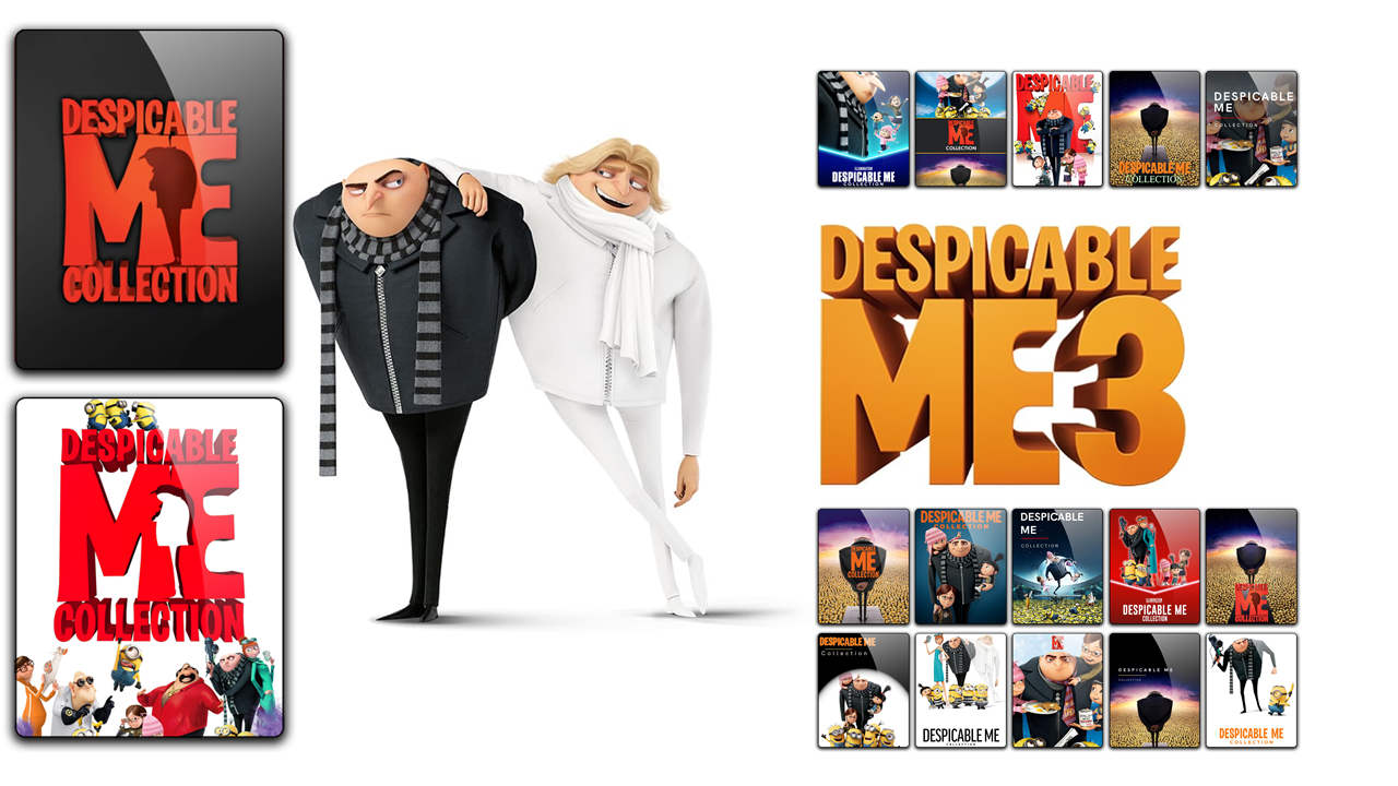 Despicable Me Collection Box Style by rajeshinfy on DeviantArt