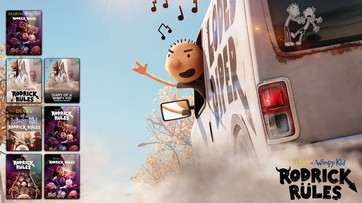 Diary Of A Wimpy Kid 2 Rodrick Rules Box Style by rajeshinfy on DeviantArt