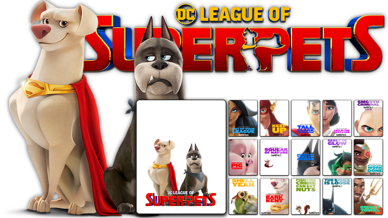 DC League Of Super Pets Characters Box Style by rajeshinfy on DeviantArt