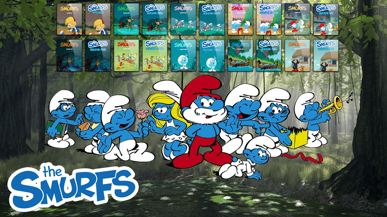 The Smurfs Season Box Style by rajeshinfy on DeviantArt