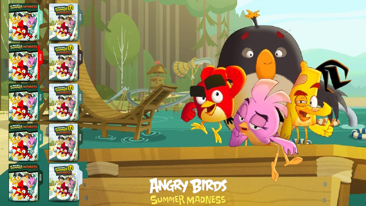 Angry Birds Summer Madness by rajeshinfy on DeviantArt