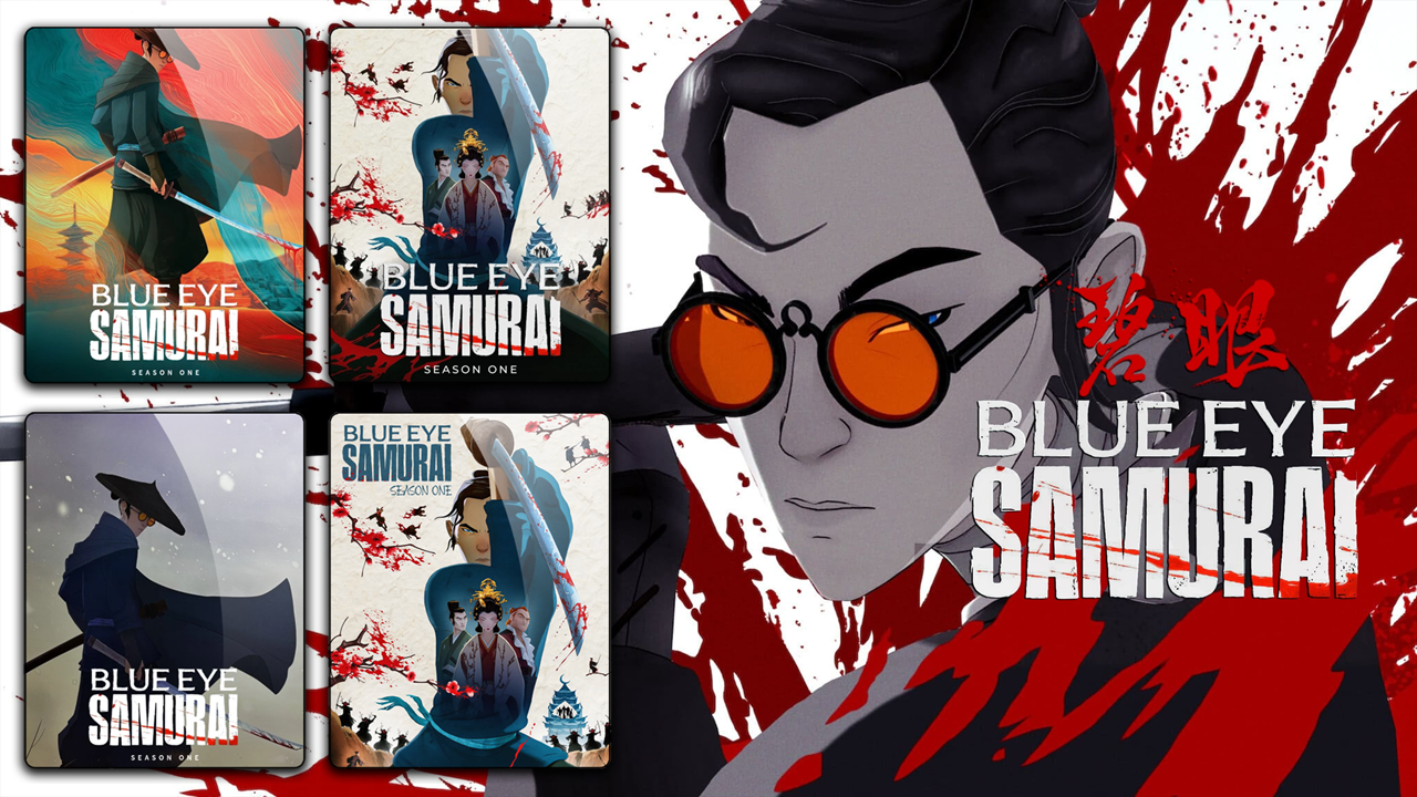 Blue Eye Samurai Season Box Style by rajeshinfy on DeviantArt