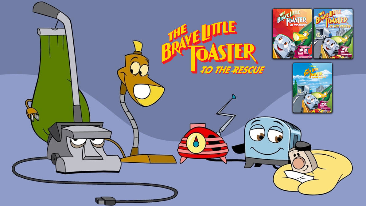 The Brave Little Toaster To The Rescue Box Style by rajeshinfy on ...