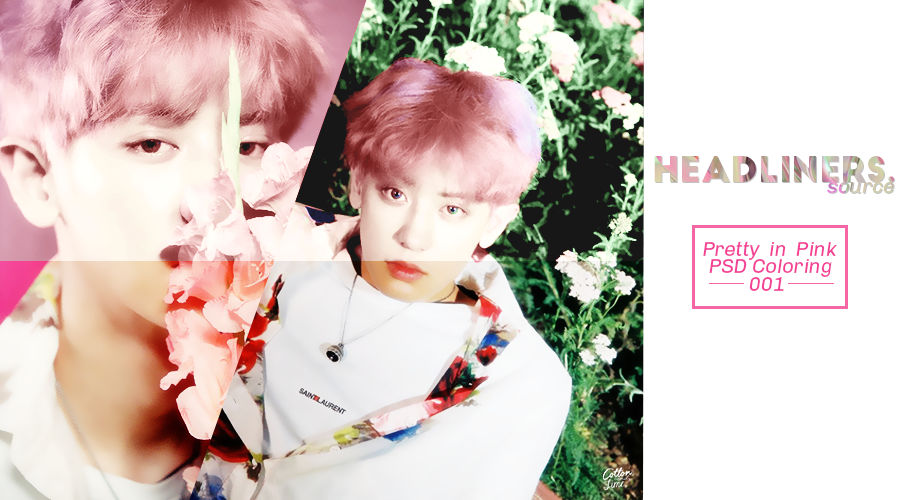 PSD Coloring Pretty in Pink 001 by CottonCandyTime on DeviantArt