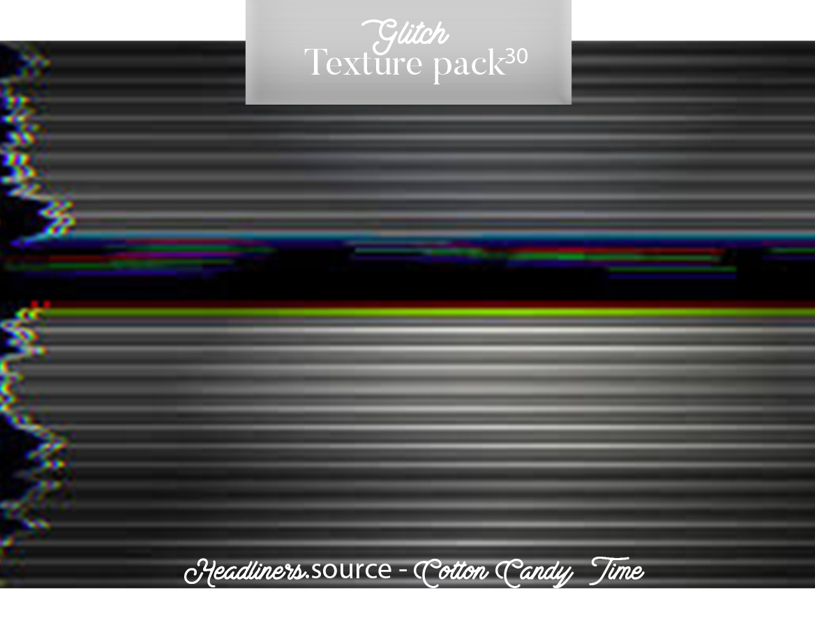 Glitch Texture Pack by CottonCandyTime on DeviantArt
