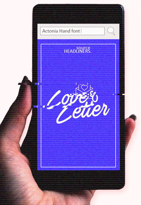 Actonia Hand Font by CottonCandyTime on DeviantArt