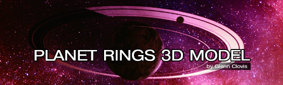 Planet Rings 3D Model by GlennClovis on DeviantArt