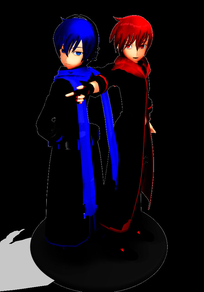 Akaito and Kaito DL by oOIchibiOo on DeviantArt