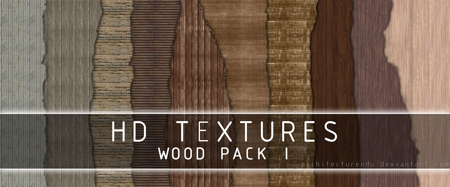 Wood Pack I by Architecturendu on DeviantArt