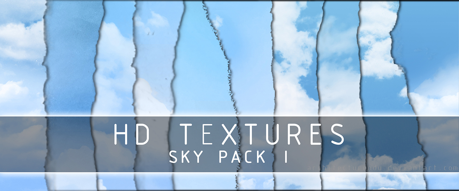 Sky Pack I by Architecturendu on DeviantArt