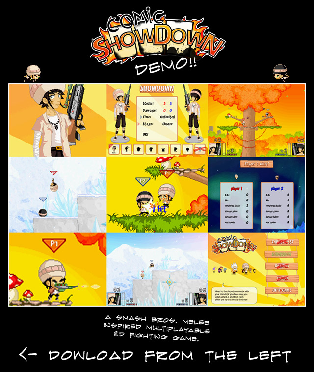 Comic Showdown DEMO 1.1 by Salevits on DeviantArt