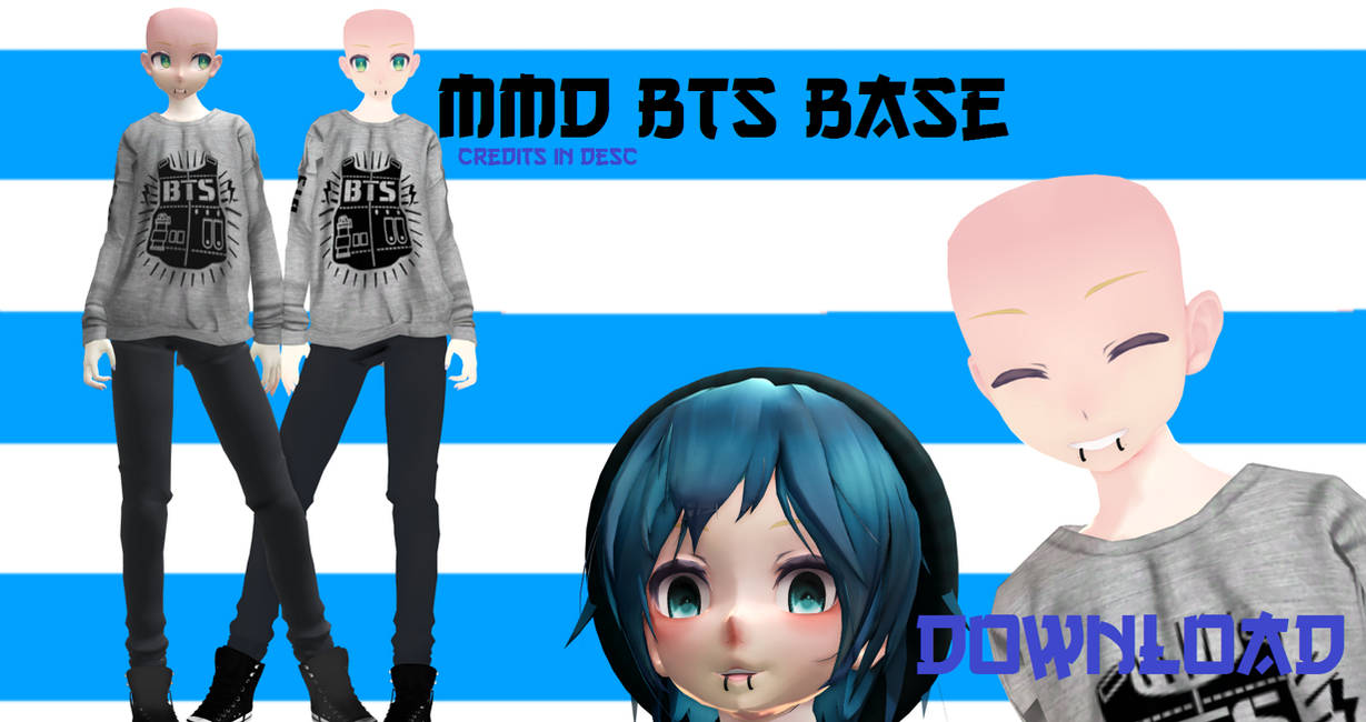 MMD BTS Outfit download by Panda-MMD on DeviantArt