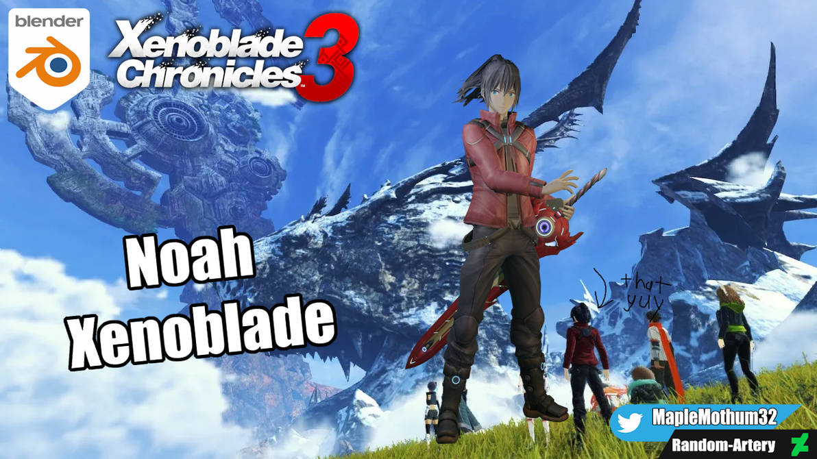 Noah Xenoblade Model by Random-Artery on DeviantArt