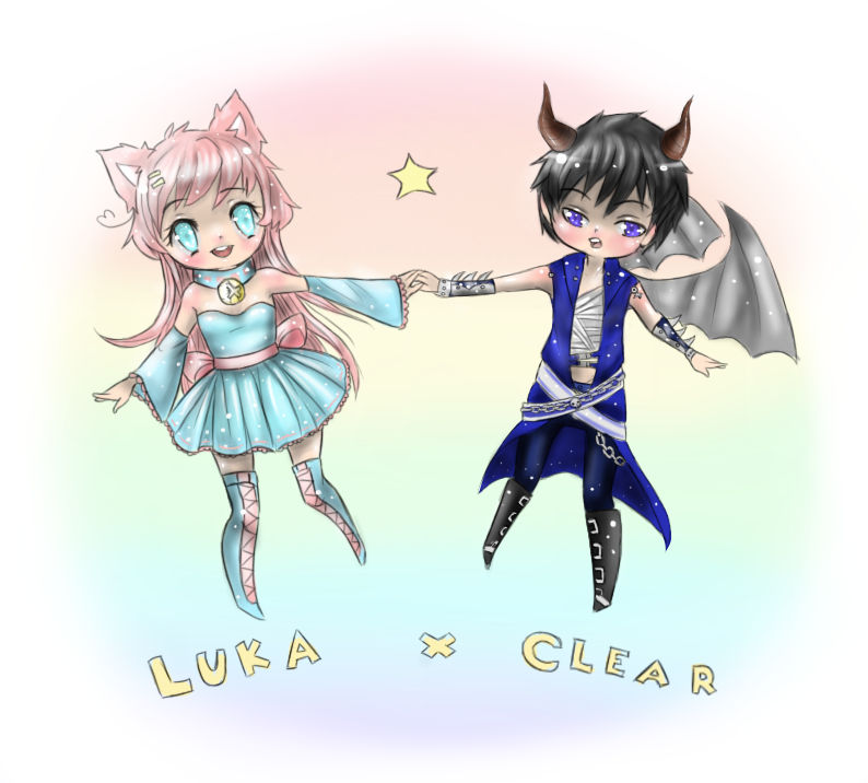 Luka X Clear by karupiin on DeviantArt