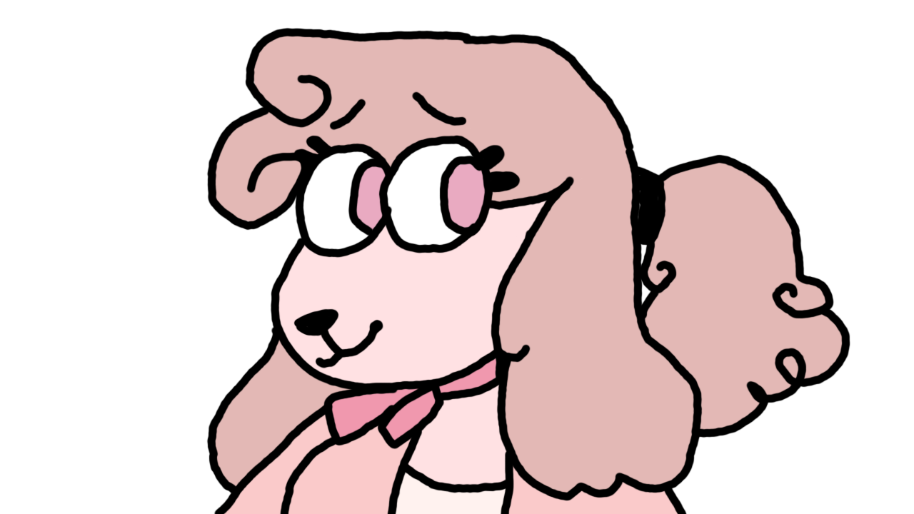 Poodle girl by nepjups on DeviantArt