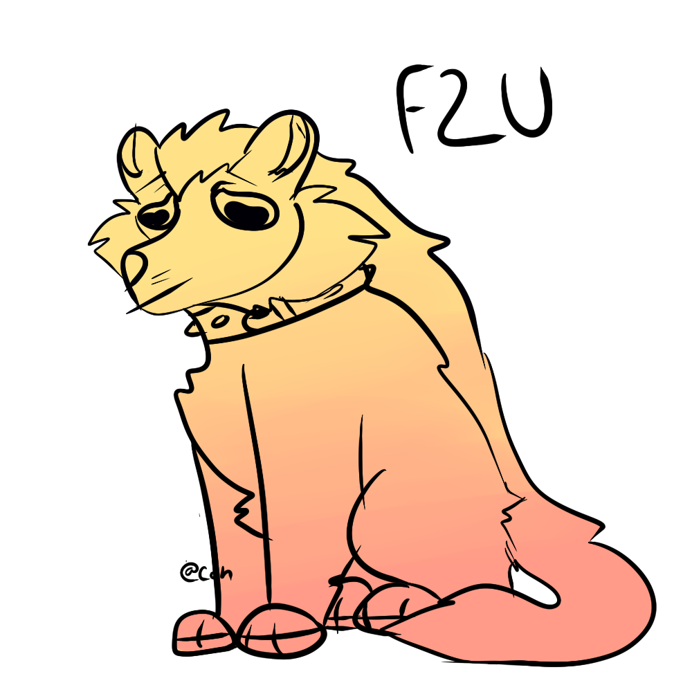 Confused Hyena - F2U base by Melissa0w0 on DeviantArt