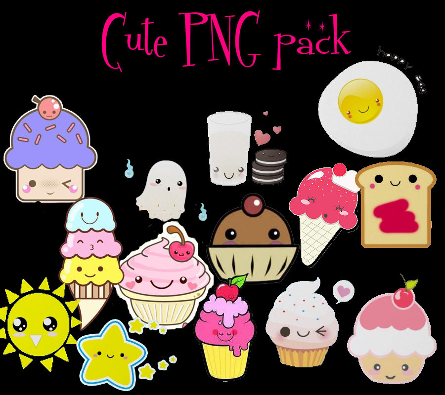 Cute PNG pack by AnChY773 on DeviantArt