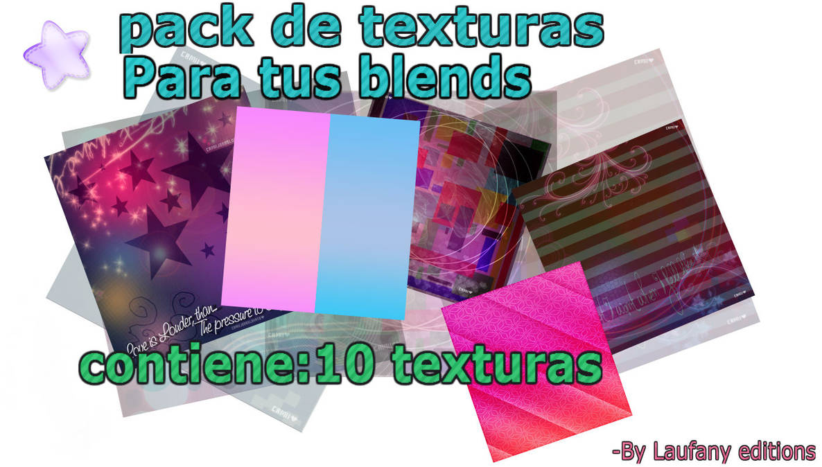 Pack De 10 Texturas by Lauandconieditions on DeviantArt