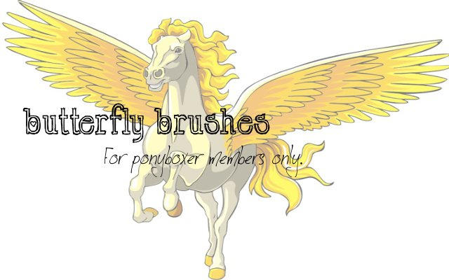 Butterfly Brushes by ducktoller on DeviantArt