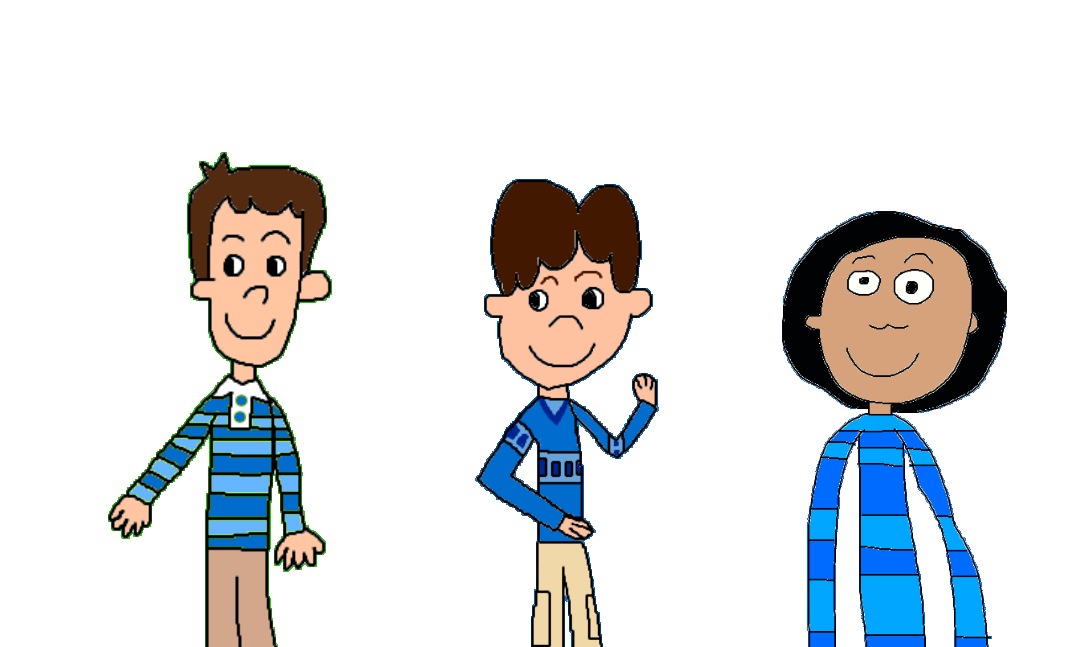 Steve, Joe and Josh Wearing in Blue by KatelynBrown2002 on DeviantArt