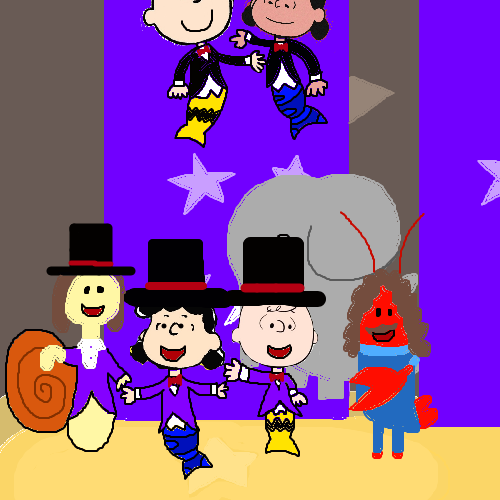 Daisy, Lucy, Charlie Brown and The Great Drewdini by KatelynBrown2002 ...