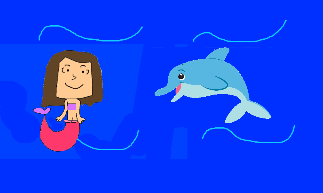 Lauren Seeing A Dolphin by KatelynBrown2002 on DeviantArt