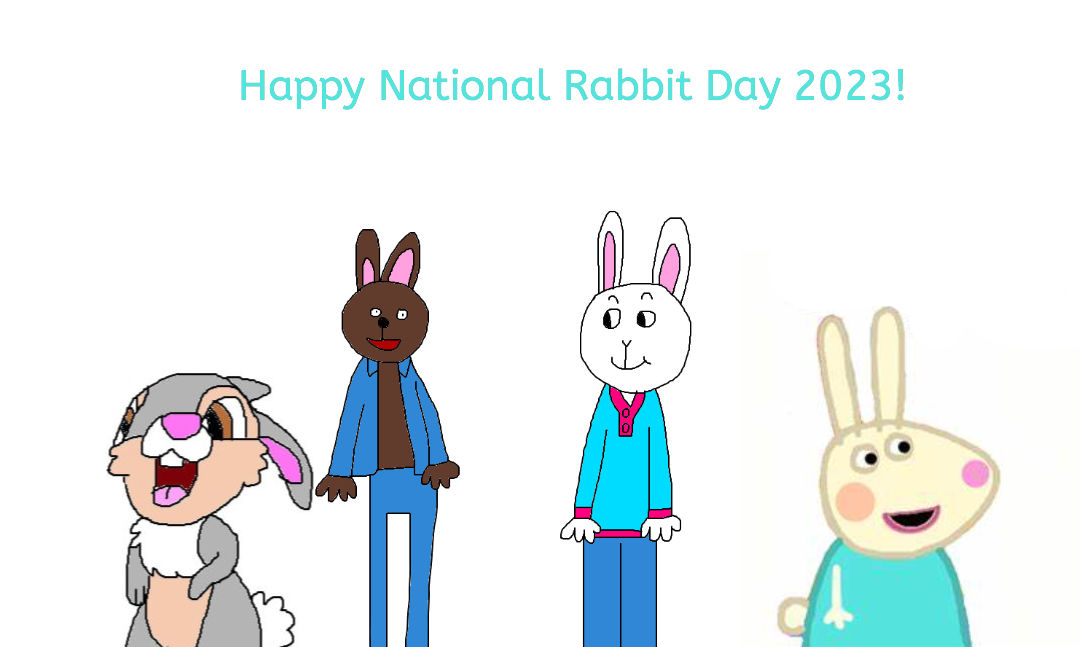 Happy National Rabbit Day 2023! by KatelynBrown2002 on DeviantArt