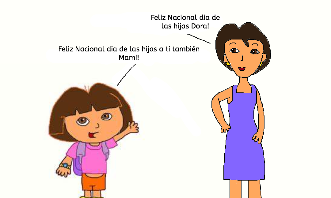 Dora and Elena for National Daughters Day by KatelynBrown2002 on DeviantArt