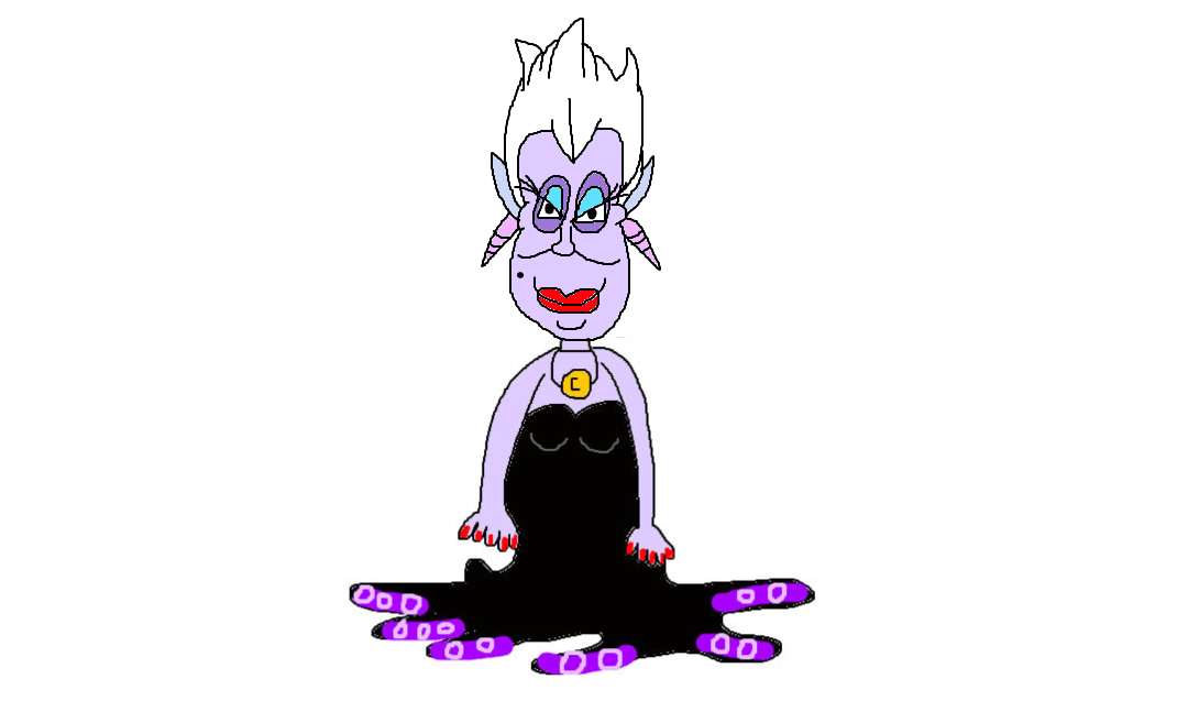 31 Disney Villains 8: Ursula by KatelynBrown2002 on DeviantArt