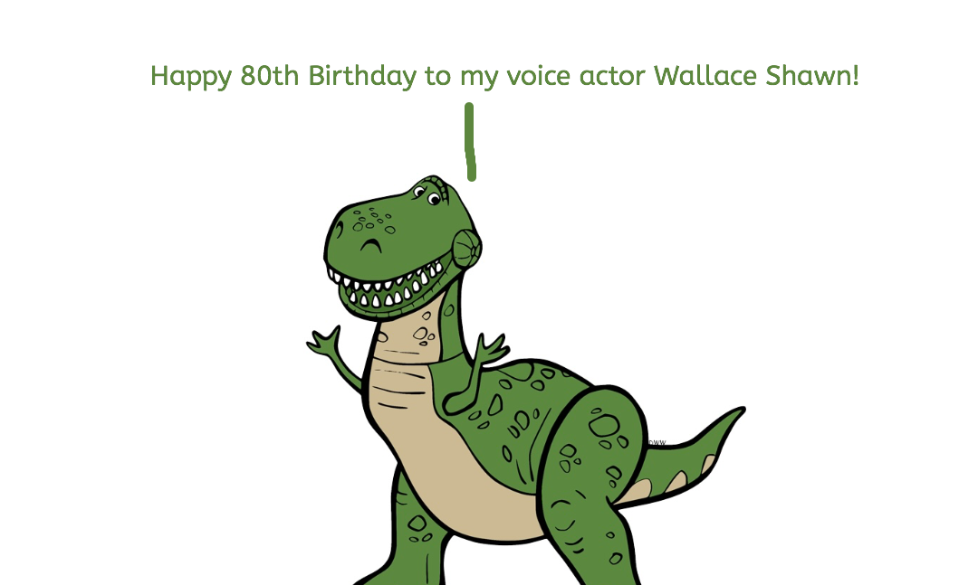 Rex for Wallace Shawns 80th Birthday by KatelynBrown2002 on DeviantArt