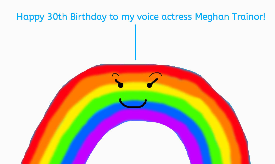 Rainbow for Meghan Trainor's 30th Birthday by KatelynBrown2002 on ...