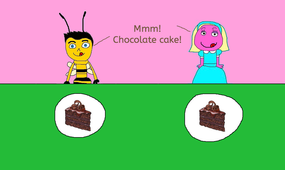 Barry and Prairie Dawn Having Chocolate Cake by KatelynBrown2002 on ...