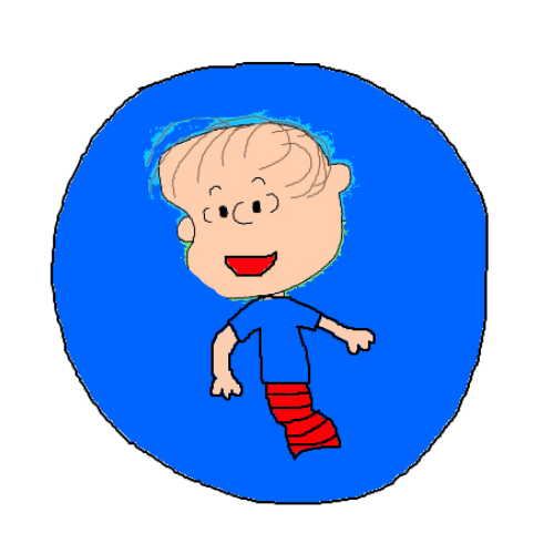 Blue Linus again by KatelynBrown2002 on DeviantArt