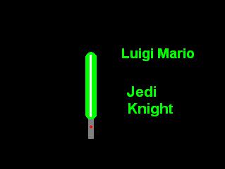 Luigi Mario: Jedi Knight by NinjaJedi1 on DeviantArt