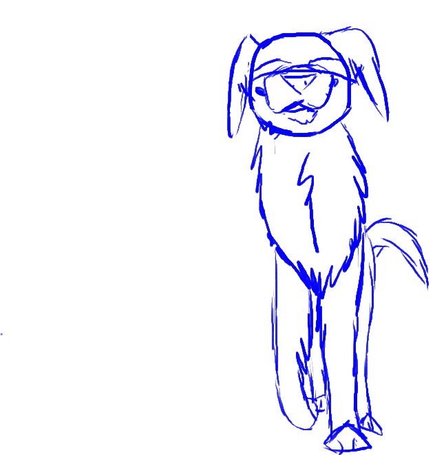 Doggie Walk test (animated) by howlheim on DeviantArt