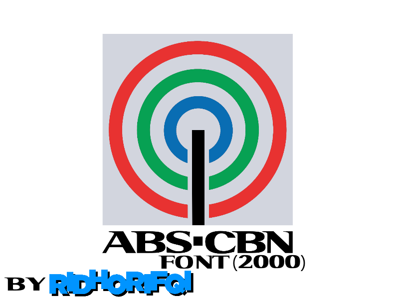 ABS-CBN Font (2000) by RidhoRifqi on DeviantArt