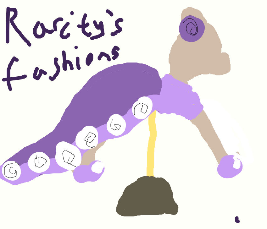 Rarity's dress designs by rainbowraven32 on DeviantArt