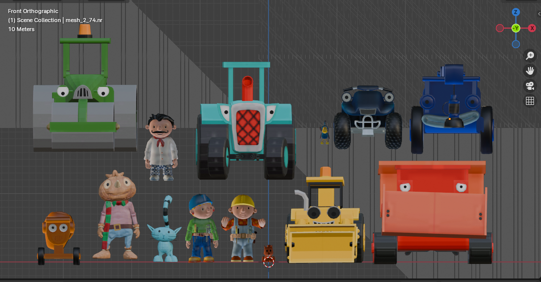 Bob The Builder Festival Of Fun Wii Model Pack by kylerivers on DeviantArt