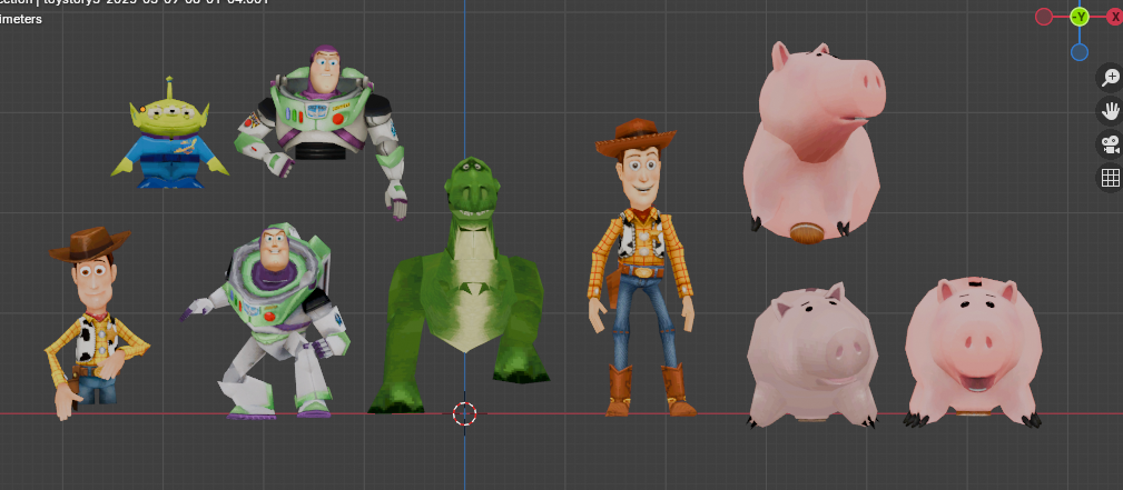 Toy Story 3 NDS Model Packs by kylerivers on DeviantArt