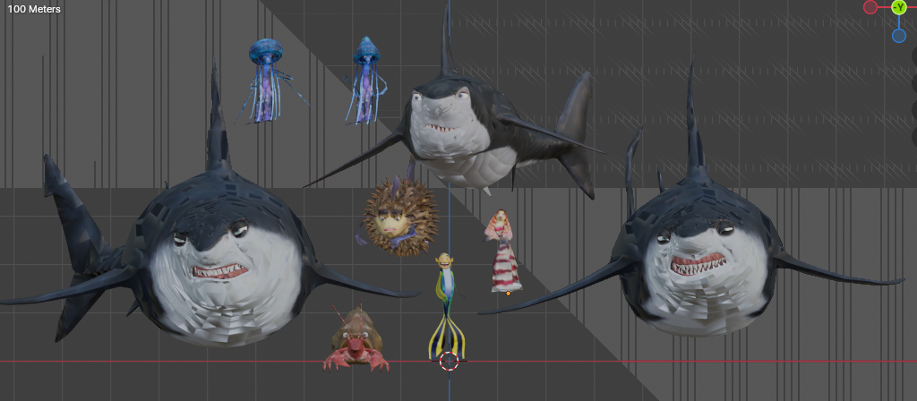 Shark Tale (GameCube Version) Model Pack by kylerivers on DeviantArt