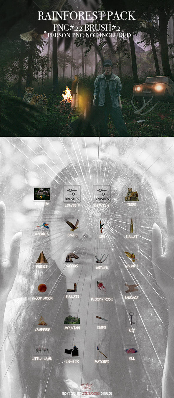 Rainforest png#22 brush#2 pack by myloststars on DeviantArt