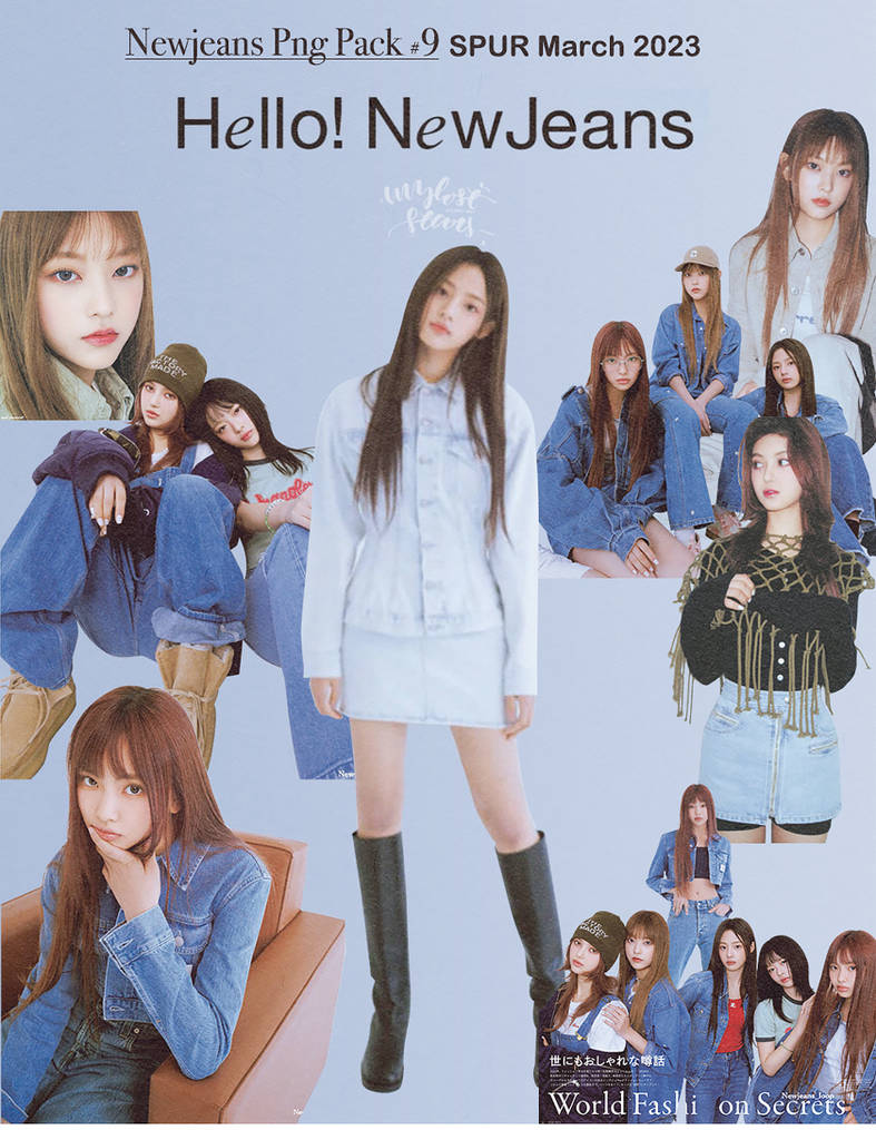 NEWJEANS SPUR Mar2023 png#9 by myloststars on DeviantArt