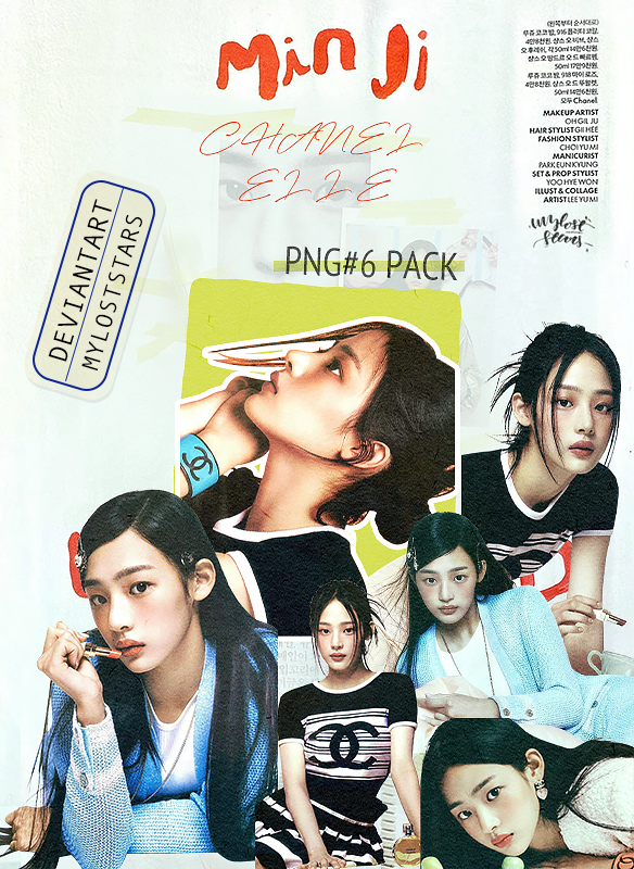 NEWJEANS MINJI ELLE Korea Mar2023 png#6 by myloststars on DeviantArt