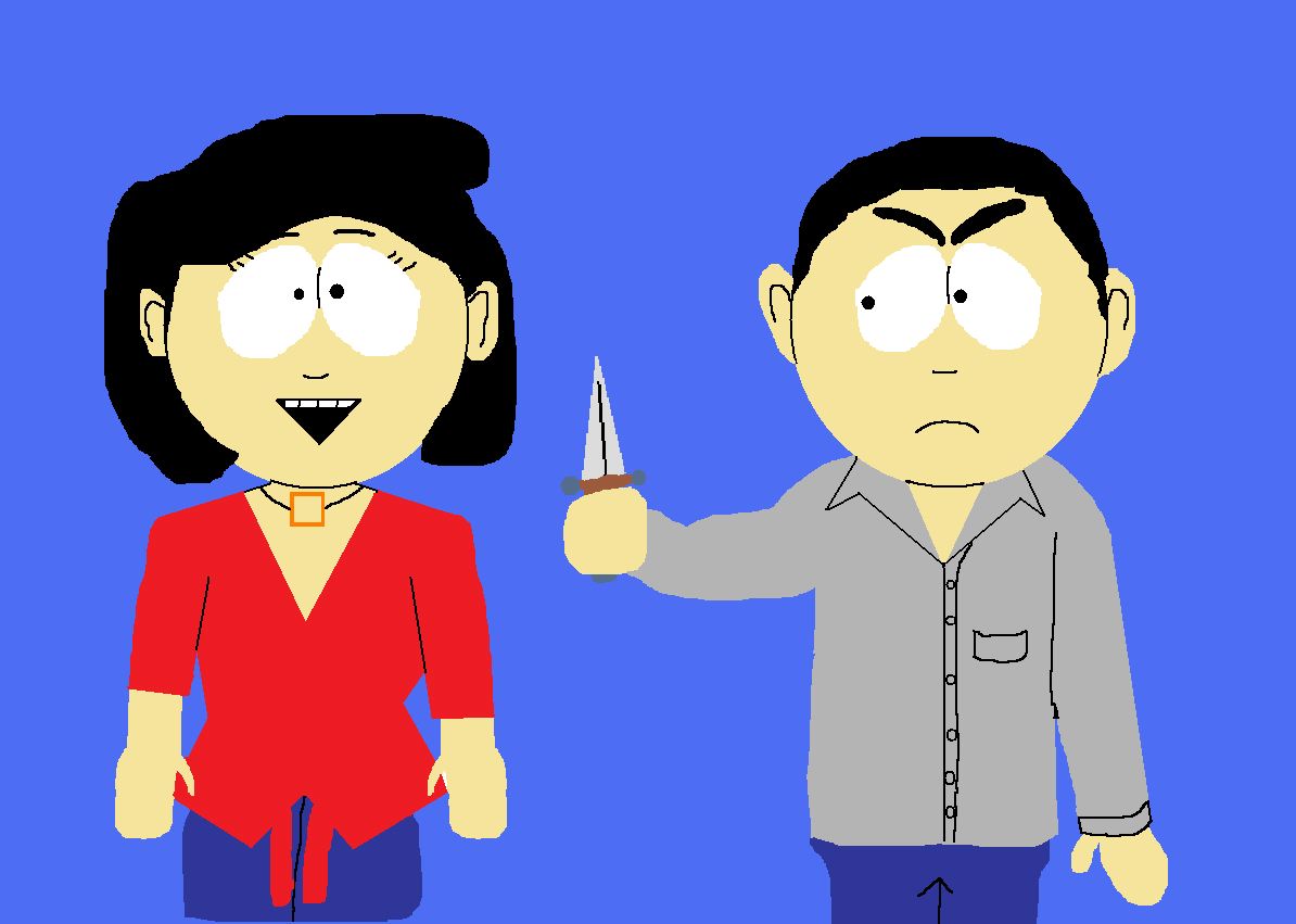 Kate Ashby and Nick Ashby in South Park style by kateashbyplz on DeviantArt