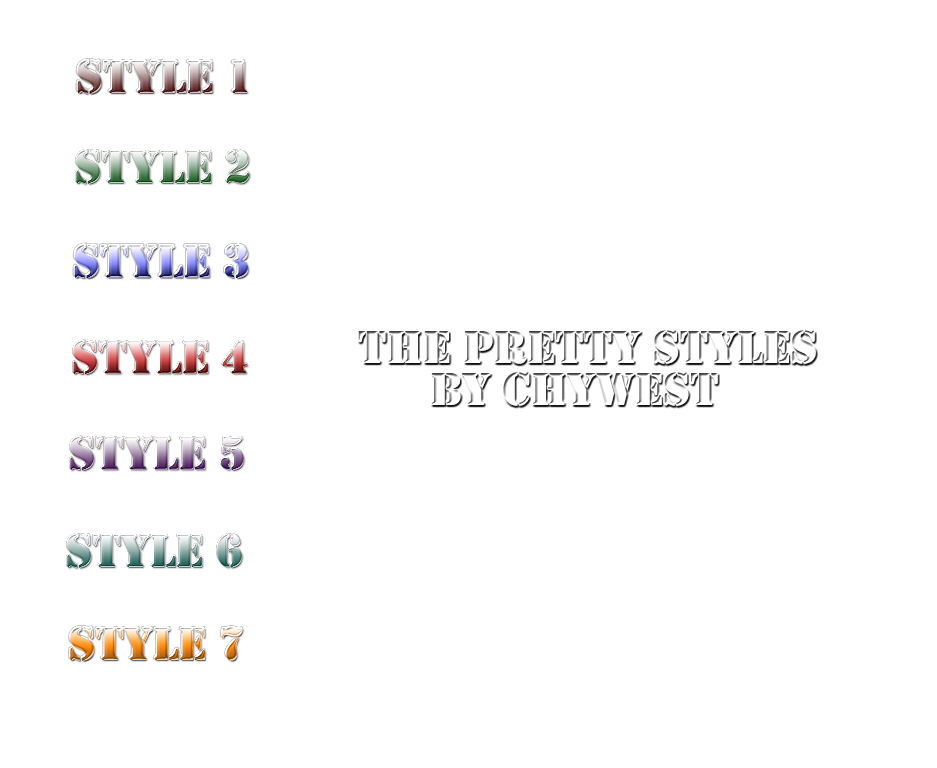 The Pretty Ones by chywest on DeviantArt